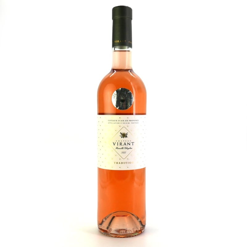 Vino rosado Château Virant - Inspiración cuvée (tradición) - Caja provenzal
